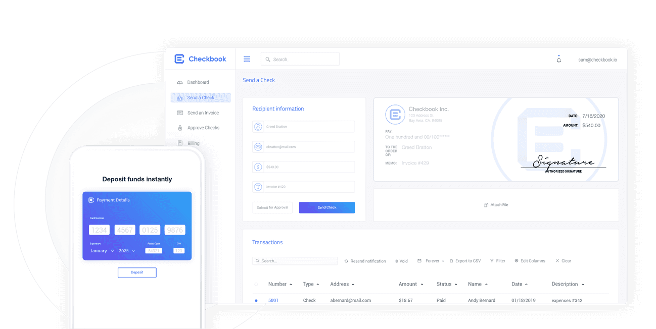 Send Instant Payments | Push to Card API | Checkbook