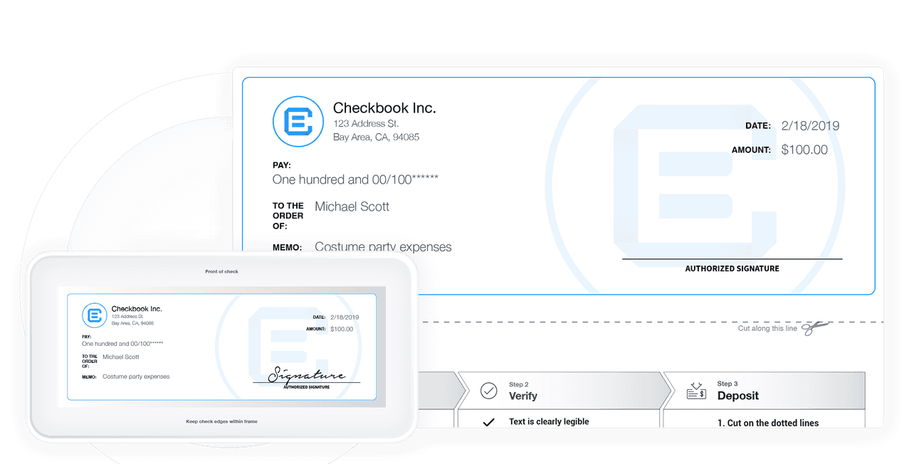 Send Printable Checks | Replace Paper Checks | Checkbook