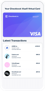 Send Virtual Cards | Virtual Card API | Checkbook
