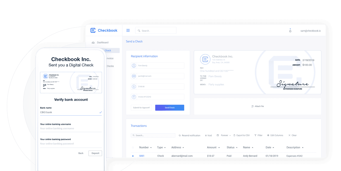 Programmable ACH Payments | ACH Payments API | Checkbook